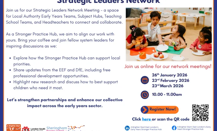 London South Early Years Stronger Practice Hub | Stronger Practice Hubs